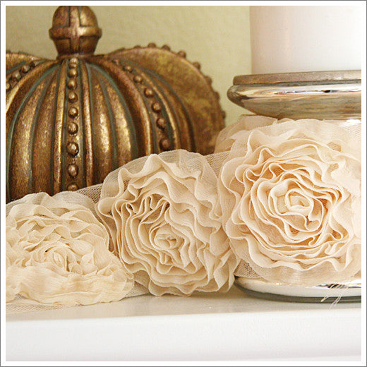 Ruffled Roses Trim – The Gilded Girls™